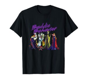 disney villains baddie behavior long sleeve t-shirt