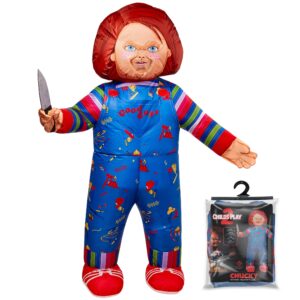 rubies licensed chucky inflatable costume- chucky costume for adults halloween