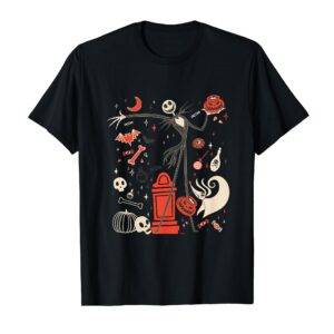 Disney The Nightmare Before Christmas Jack & Zero Halloween T-Shirt