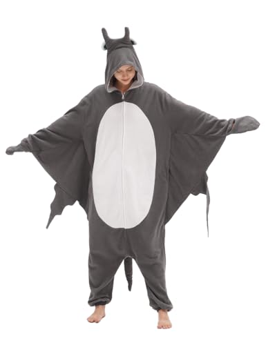 MZMZZU Adult Manta One-Piece Animal Pajamas Cosplay Halloween Costume for Men Women