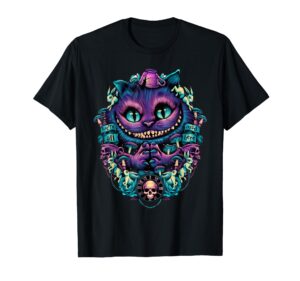 cheshire cat shirt alice in wonderland graphic t-shirt