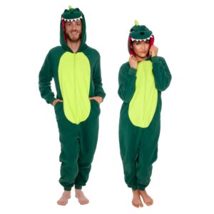 funziez! slim fit adult onesie - animal halloween costume - plush fruit one piece cosplay suit for women and men