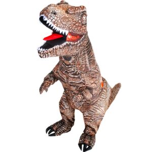 dinosaur costume for adult, inflatable dinosaur costume adult, t-rex costume blow up funny halloween dino costumes fancy dress, for women teens