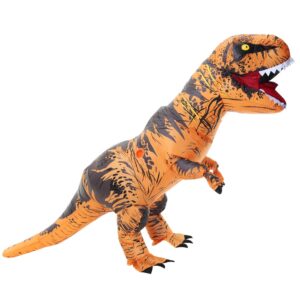 YOOVL Inflatable Dinosaur Costume Adult, Dinosaur Inflatable Costume for Adult, Blow Up Dinosaur Costume for Halloween Cosplay Party Christmas