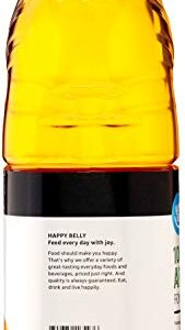 Amazon Brand - Happy Belly 100% Apple Juice, Bottle, 64 fl oz (Pack of 1)