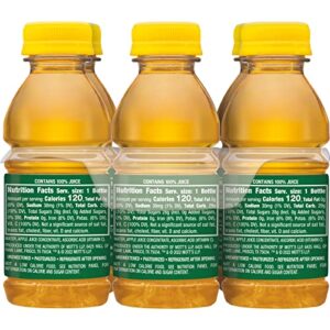 Mott's 100% Original Apple Juice, 8 Fl Oz Bottles, 24 Count (4 Packs Of 6), 2 Servings Of Fruit, 100% Fruit Juice, Gluten-free, Caffeine-free, Kosher, Contains No Artificial Colors Or Sweeteners