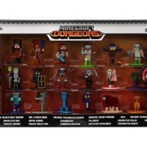 MINECRAFT DUNGEONS NANO METALFIGS 18 PK W7