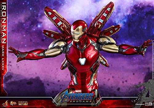 Hot Toys Marvel: Avengers Endgame - Iron Man Mark LXXXV 1:6 Scale Figures, Multicolor, HT904599