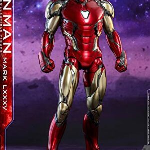 Hot Toys Marvel: Avengers Endgame - Iron Man Mark LXXXV 1:6 Scale Figures, Multicolor, HT904599