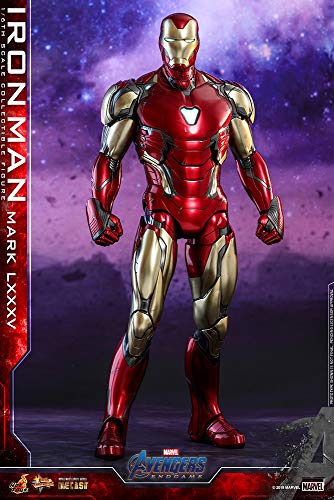 Hot Toys Marvel: Avengers Endgame - Iron Man Mark LXXXV 1:6 Scale Figures, Multicolor, HT904599