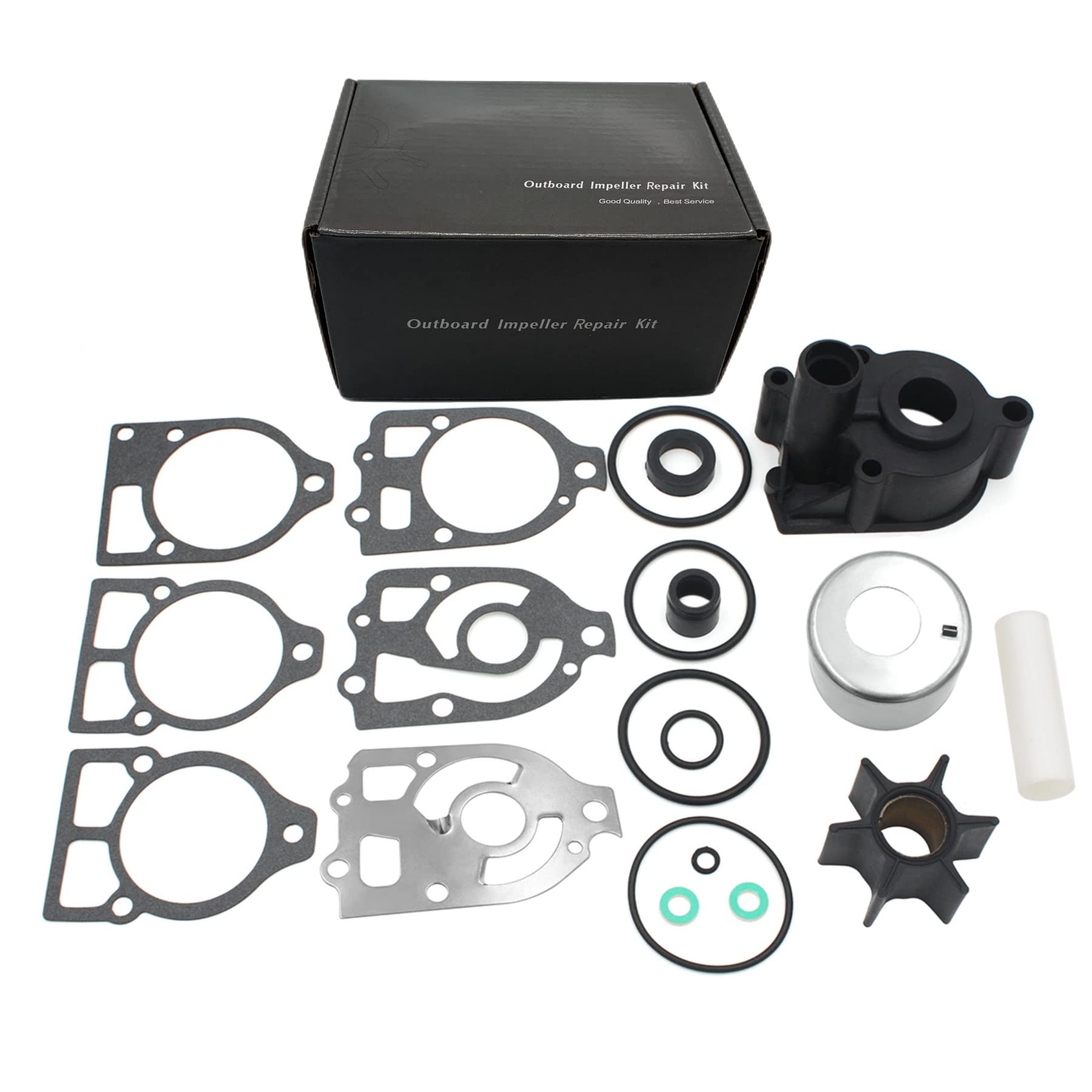 UanofCn 96148Q8 Water Pump Impeller Kit for Mercury Mariner Outboard and MerCruiser Alpha One Stern Drives 46-96148Q8