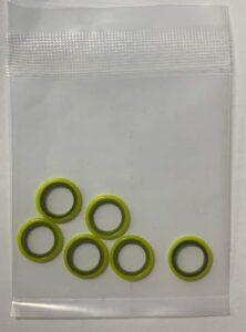 gearcase drain plug seal 6 pack for mercury marine/mercruiser drives