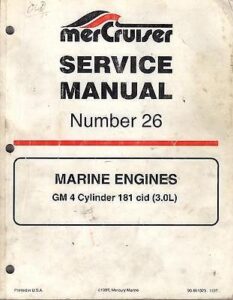 1998 mercury mercruiser # 26 marine engines gm 4 cylinder service manual (113)