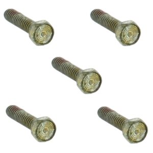 mercury marine mercruiser new oem stator to upper end cap screw (7/8") set of 5 10-57021