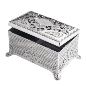 things remembered personalized engraved anastasia clover musical keepsake box (free customization)