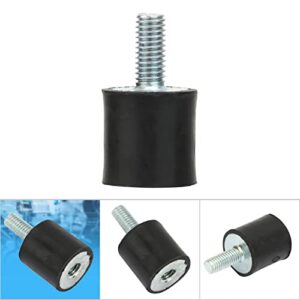 4pcs M3 M5 M6 Rubber Mounts Anti Vibration Silentblock Car Boat Bobbins, Protect Machine, Reduce Noise for Air Compressors, Gasoline Engines (VD15*15 M5*12)