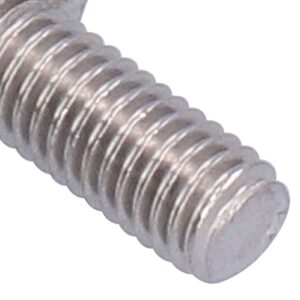 10Pcs Flanged Hex Head Bolts M5 10/12/16/20/25/30/35/40mm, Hex Bolts Stainless Steel 304 Screws Accessory(M5*12)