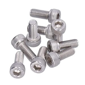 Orenic 30Pcs Socket Cap Screw M5 A2‑70 Metal Connection Part Set Kit, Stainless Steel Socket Head Cap Screws, Hex Socket Head Cap Screws(M5*12)