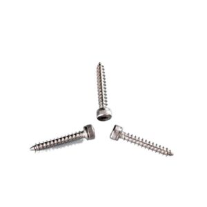 RAWARS Hexagon Socket Screws 10pcs 304 Stainless Steel Cylindrical Head Hexagonal self-Tapping Screws M3M6 Cup Head self-Tapping Screws (Size : M5*12)