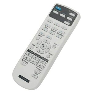 AIDITIYMI Remote Control for Epson PowerLite 1945 1950,EB-108 EB-2042 EB-2142W EB-2247U,EX71 EX3200 EX5200 EX7200,VS335W VS210 VS310 VS315W,BrightLink 536Wi 585Wi,EMP-410W EMP-822 Multimedia Projector