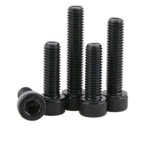 hexagon socket screws 10pcs full thread 12.9 grade high strength bolts cylindrical head bolts cup head screws hexagon socket screws (size : m5*12)