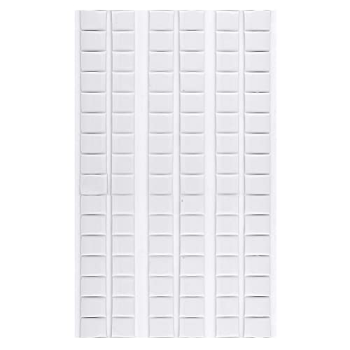 102 Pcs Adhesive Poster Sticky Tack Putty,Removable Putty Non-Toxic Mounting Poster Putty Reusable Wall Safe Tack Putty for Wall Hanging Pictures Museum, Cleaning, Nail (White)