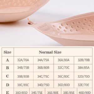 digitharbor StickyAdhesive Bra Strapless Invisible Push up Silicone Bra for Backless Dress with Nipple Covers-3 Nude