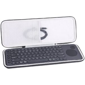 khanka Hard Travel Case Replacement for Logitech K600 TV Wireless Keyboard