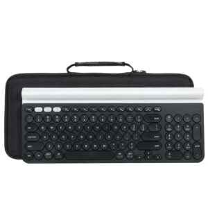 Khanka Hard Travel Case Replacement for Logitech K780 Multi-Device Wireless Keyboard