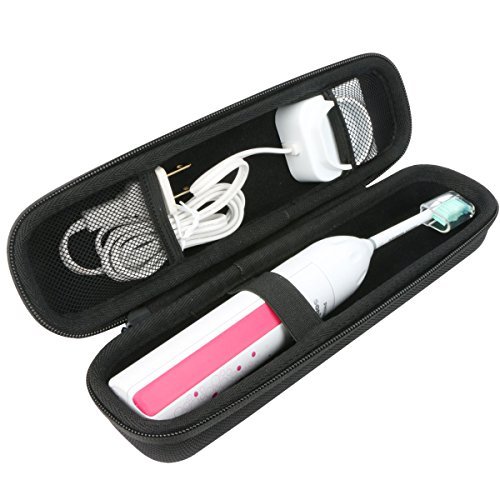 Khanka Hard Travel Case Replacement for Philips Sonicare Essence Sonic Electric Rechargeable Toothbrush