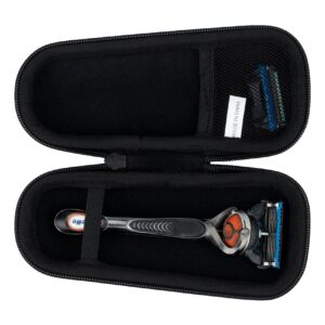 khanka hard travel case replacement for gillette fusion5 proglide power men's razor