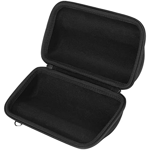 Khanka Hard Travel Case + Silicone Case Replacement for JBL Flip 6 Waterproof Portable Bluetooth Speaker (black)