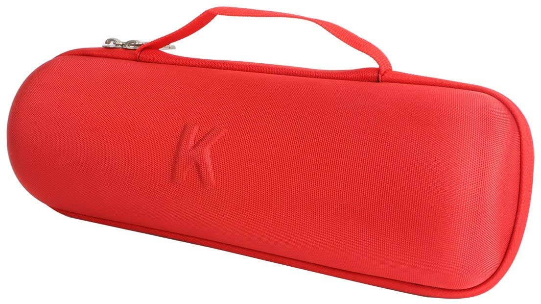 Khanka Hard Travel Case Replacement for JBL Charge 3 Waterproof Portable Wireless Bluetooth Speaker. Extra Room for Charger and USB Cable (red)