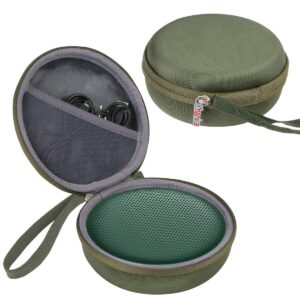 khanka hard case replacement for bang & olufsen beosound a1 2nd gen bluetooth speaker (green)