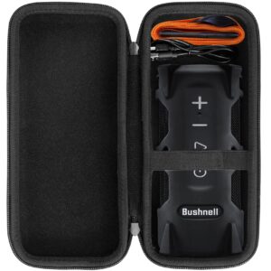 khanka hard carrying case replacement for bushnell outdoorsman bt speaker black bite magnet