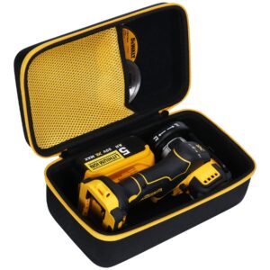 khanka hard carrying case replacement for dewalt 20v max 3 in 1 brushless cut off tool (dcs438b), case only