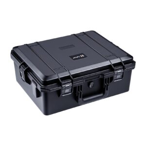 lykus hc-5020 large waterproof hard case with foam, interior size 19.7x15.7x8.3 inch, suitable for electronic equipment and more