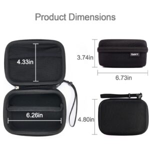 RAIACE Hard Storage Case Compatible with Anker 737 Power Bank. Protective Travel Carrying Bag. - Black