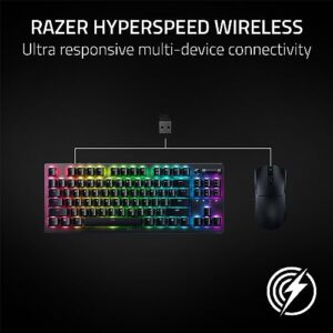 Razer Viper V3 HyperSpeed Wireless Esports Gaming Mouse: 82g Lightweight Design - 30K DPI Optical Sensor - Up to 280 Hr Battery Life - Mechanical Switches Gen-2 - Classic Black