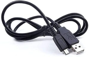 ppj usb data sync cable power cord adapter for nintendo wii u pro game remote controller