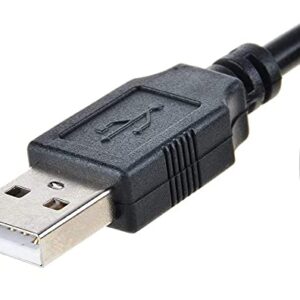 PPJ USB Data Sync Cable Power Cord Adapter for Nintendo WII U PRO Game Remote Controller