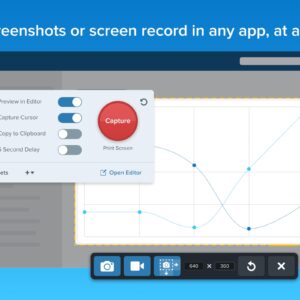 Snagit 2024 - Screen Capture & Image Editor [PC/Mac Online Code]