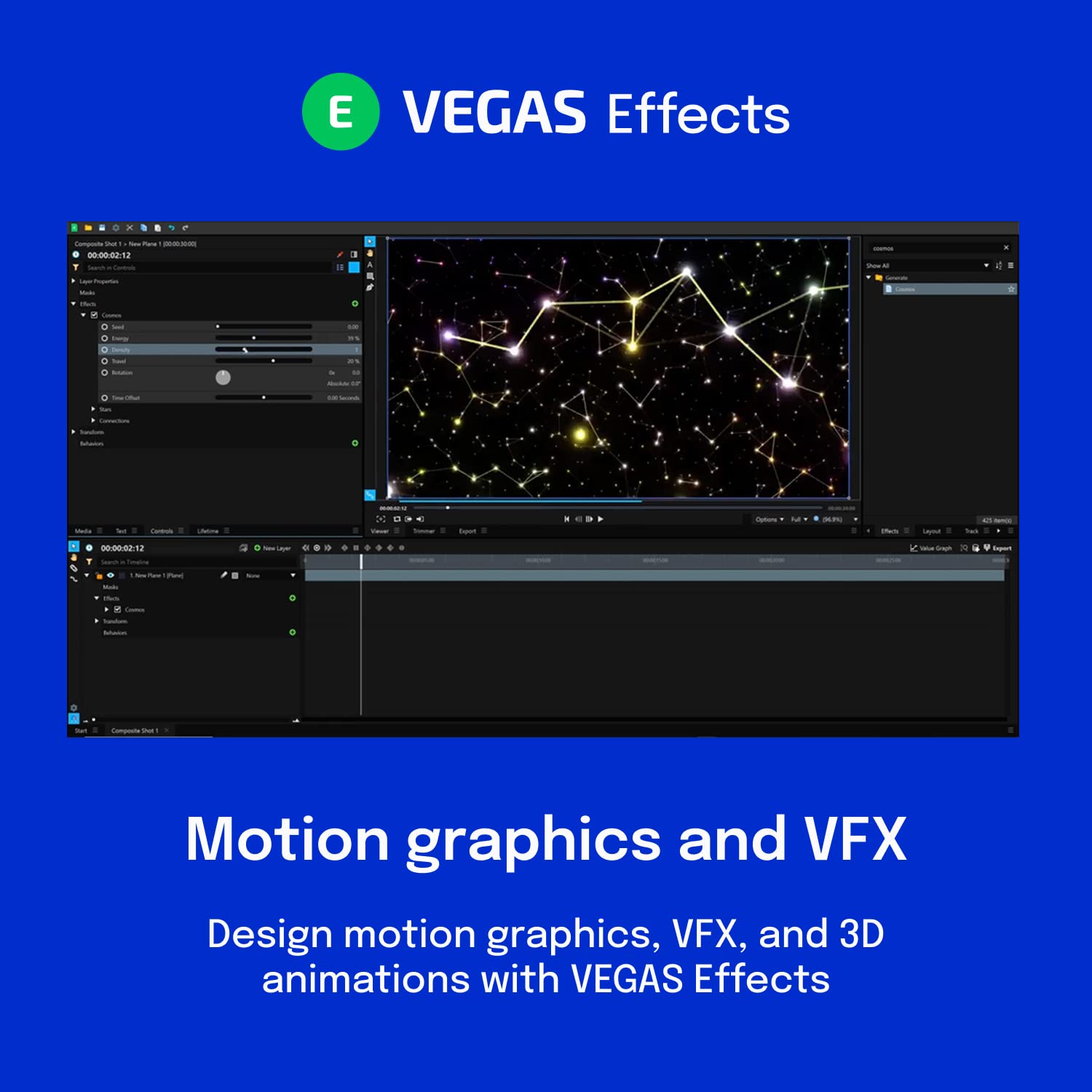 VEGAS Post 20 - Video post production for creators | video editing software | video cutting software | Video Editor | Windows 10/11 PC | 1 license