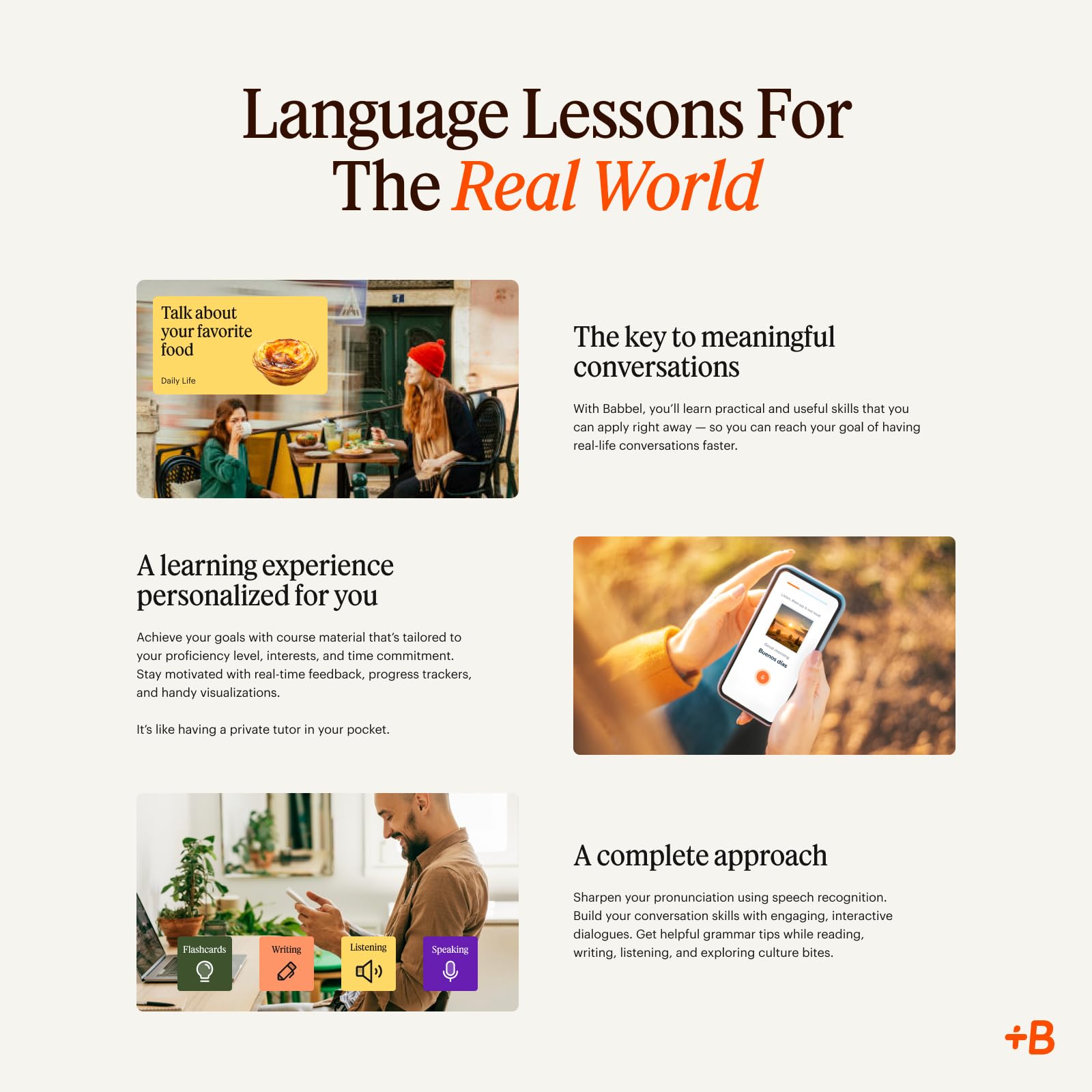 Babbel: Learn a New Language – Choose from 14 Languages including French, Spanish & English - Lifetime App Subscription for iOS, Android, Mac & PC [Online Code]