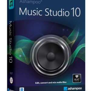 Music Studio 10 - Music software to edit, convert and mix audio files - Eight music programs in one for Windows 11, 10