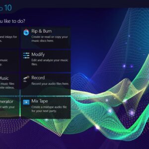 Music Studio 10 - Music software to edit, convert and mix audio files - Eight music programs in one for Windows 11, 10