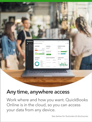 Intuit QuickBooks Online Simple Start 2024 1-Year Subscription [PC/Mac Online Code]