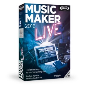 magix music maker 2016 live