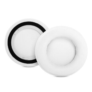 ear pads compatible with corsair virtuoso rgb wireless se gaming headset-memory foam earcups cushions replacement (white)