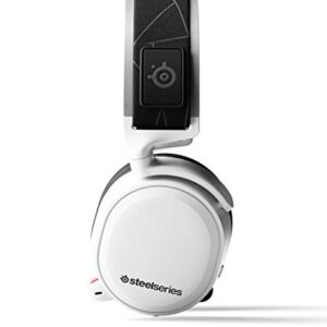 SteelSeries Arctis 7 - Lossless Wireless Gaming Headset with DTS Headphone: X v2.0 Surround - For PC and PlayStation 4 - White